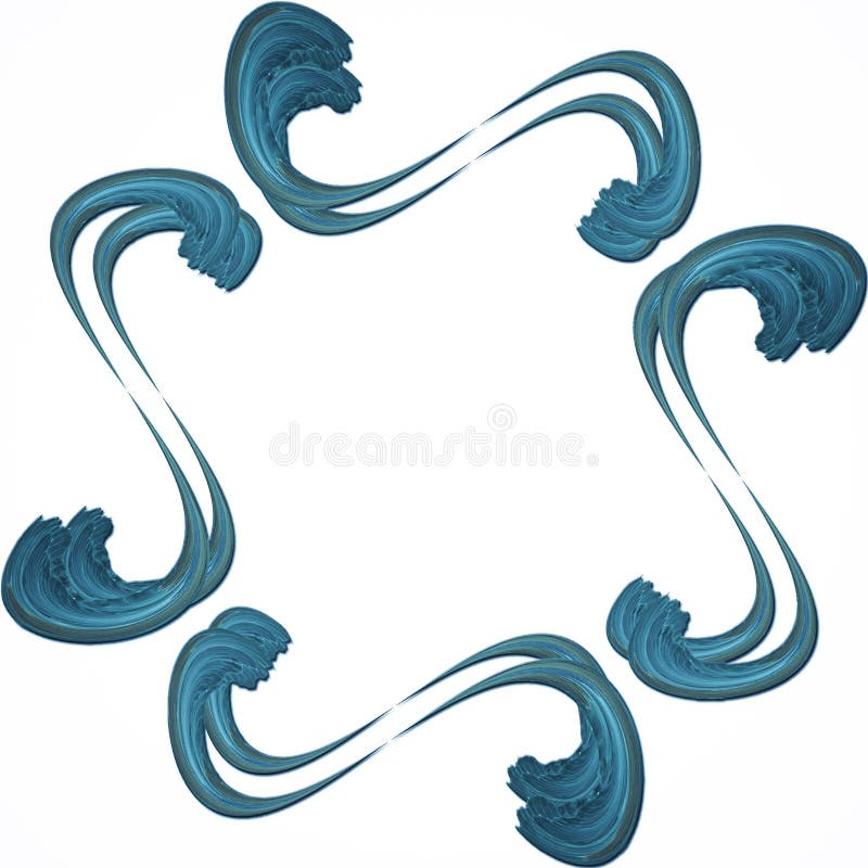 Vintagell Colored Frame Design and Border Curve Shaped Stock ...