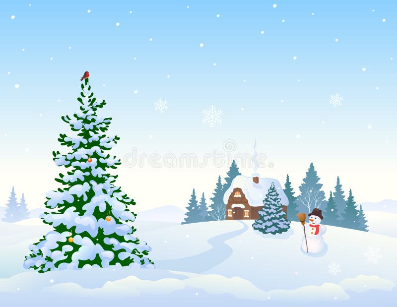 Tecknad Julgran Stock Illustrationer, Vektorer, & Clipart – (7,830 ...