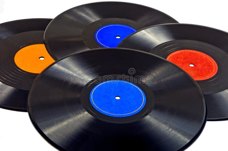 Vinyl records stock photo. Image of entertainment, shiny - 67343798