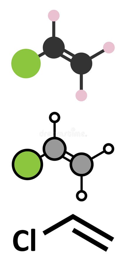 Vinyl Chloride Molecule. it is Also Called Vinyl Chloride Monomer (VCM ...