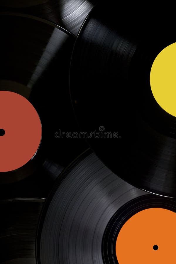 Vinyl. stock photo. Image of gramophone, graphic, sound - 49711168