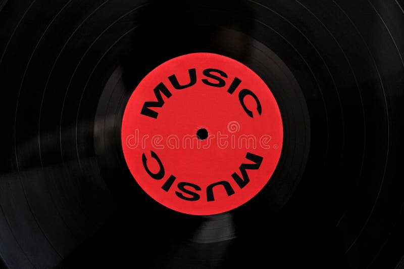 Vinyl disc stock photo. Image of plastic, copyright, label - 26203866