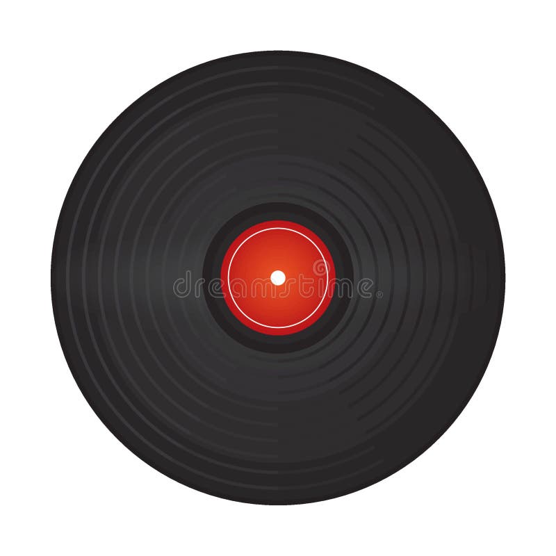 Vinyl Disc. Vector Illustration Decorative Design Stock Vector ...