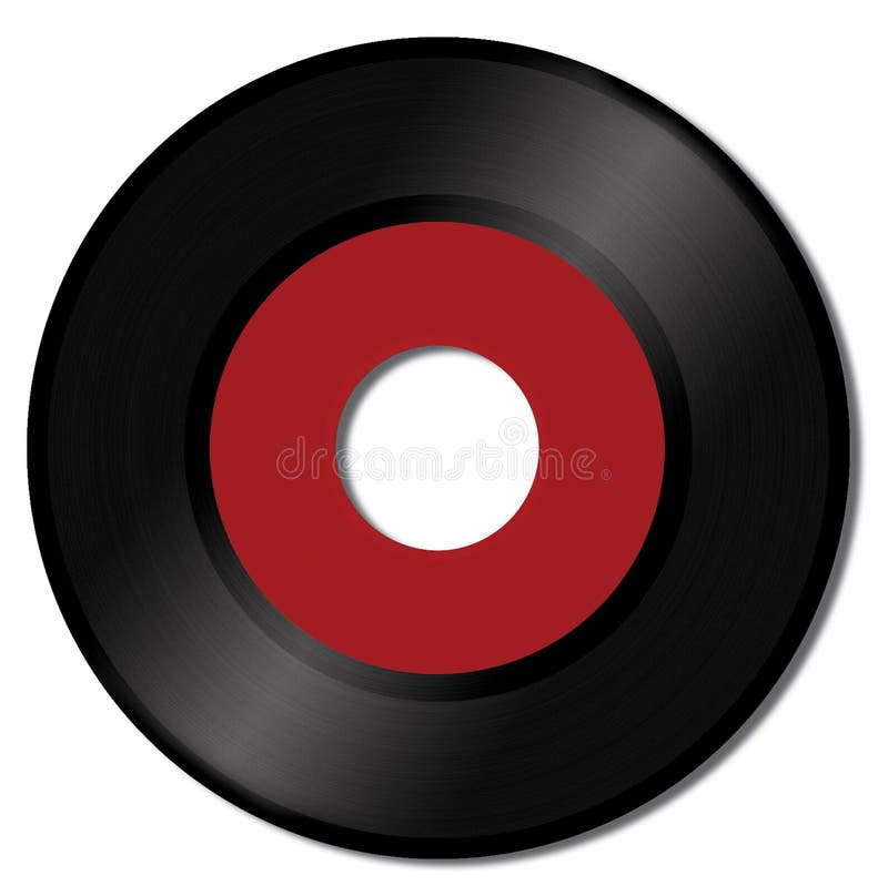 Vinyl 45 rpm disk stock image. Image of white, vintage - 9631955