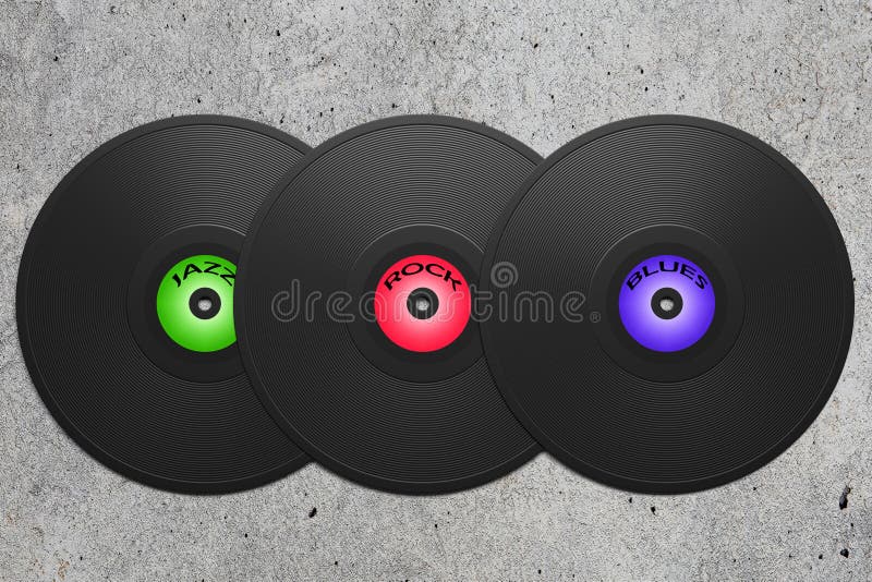 Vinyl disk stock illustration. Illustration of detail - 48163749