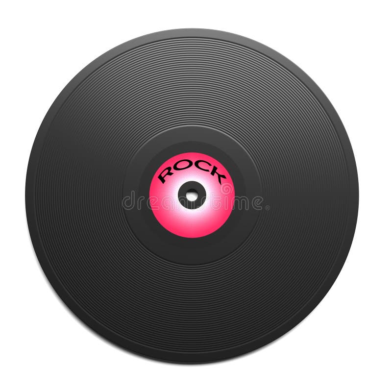 Vinyl disk stock illustration. Illustration of detail - 48164076