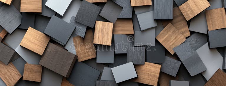 Vinyl Flooring Material Samples Showcasing Diverse Gray Tones and ...