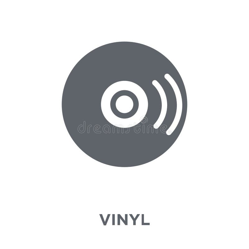 Vinyl Icon from Collection. Stock Vector - Illustration of musical ...