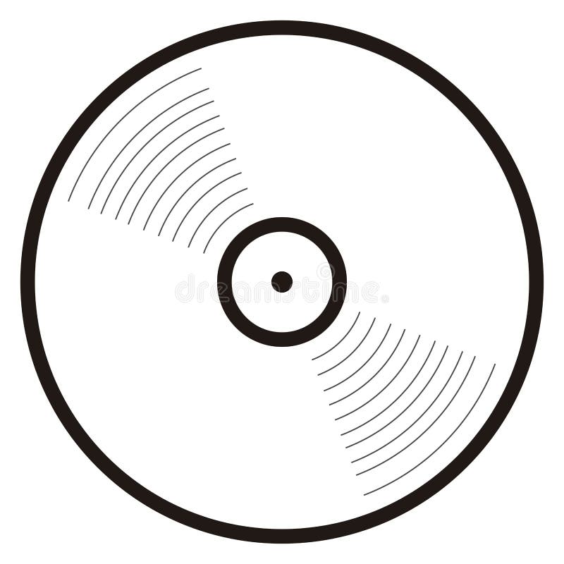 Isolated vinyl icon stock vector. Illustration of design - 108114845