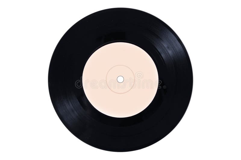 Vinyl Record Purple Label stock image. Image of number - 7287903