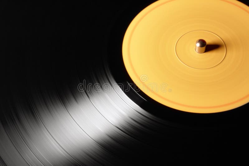 Gold Molten or Melted Record Music Disc Award Stock Image - Image of ...
