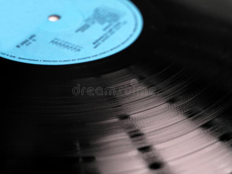 Vinyl record stock image. Image of label, recording, music - 7840099