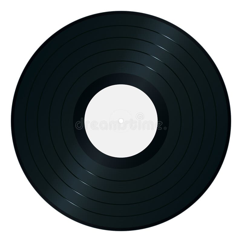 45 rpm record stock illustration. Illustration of song - 323979