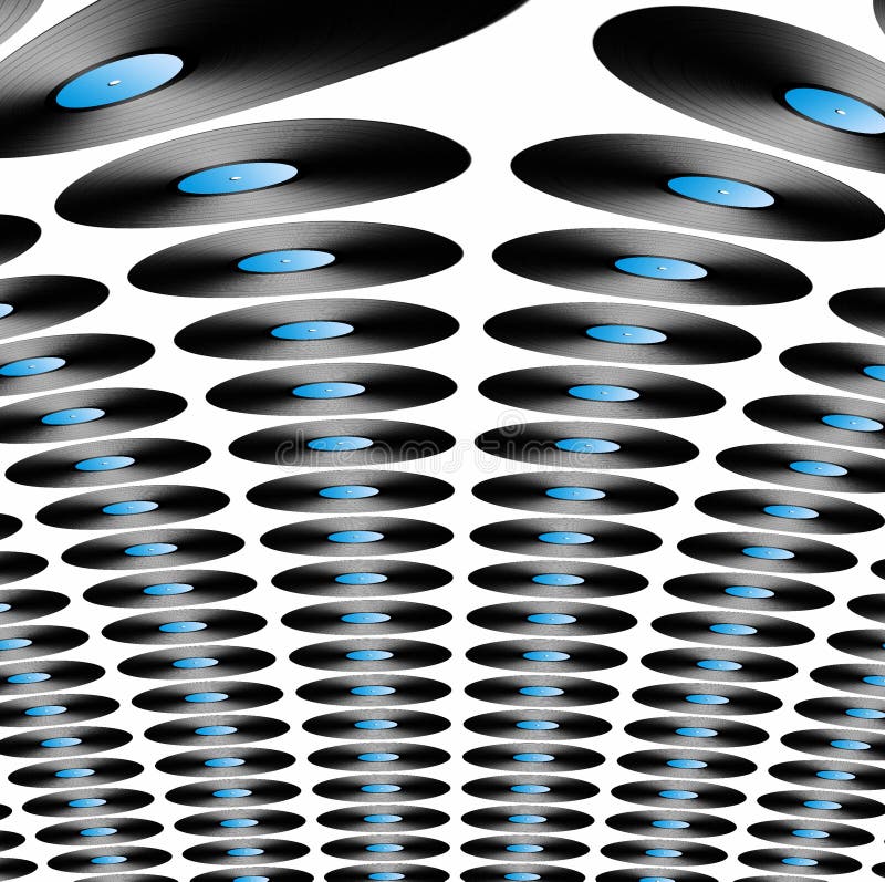 Vinyl Record Abstract stock illustration. Illustration of melody - 21482844