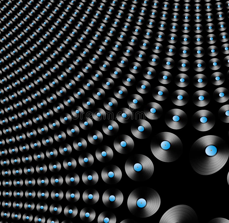 Vinyl LP stock illustration. Illustration of creative - 2200758