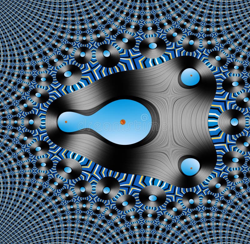 Vinyl LP stock illustration. Illustration of creative - 2200758