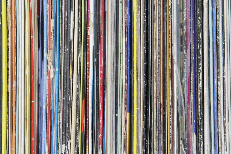 Vinyl Record Collection stock photo. Image of discs, stack - 3236946