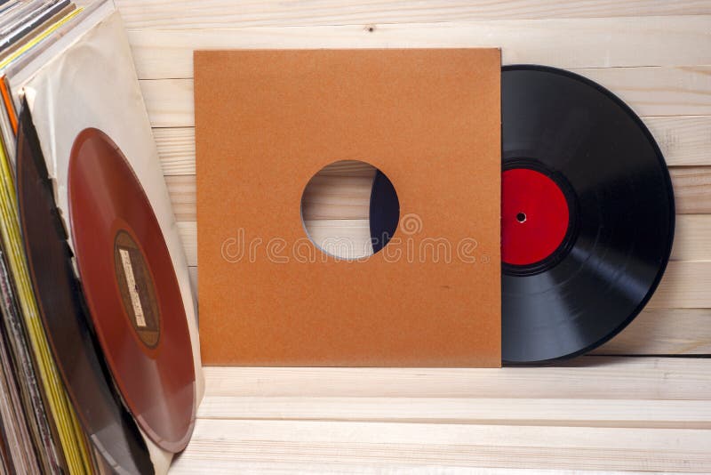 Vinyl Record. Copy Space for Text. Stock Image - Image of classic, disk ...