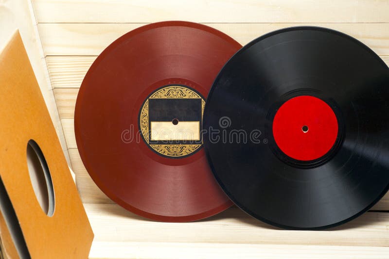 Vinyl Record. Copy Space for Text. Stock Image - Image of classic ...