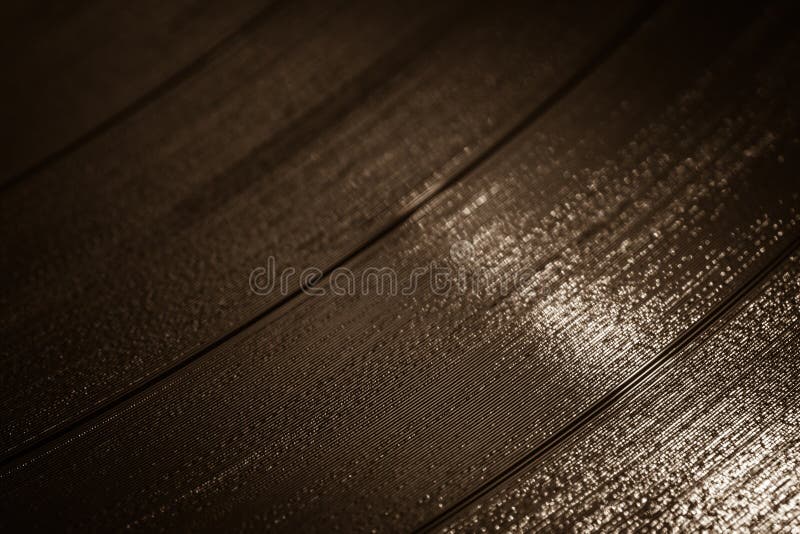 Vinyl record detail stock photo. Image of reflected, traces - 64731410