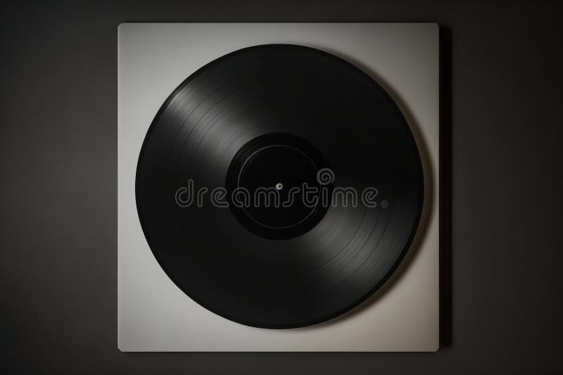 Vinyl Record Disk Ai Generated Stock Illustration - Illustration of ...