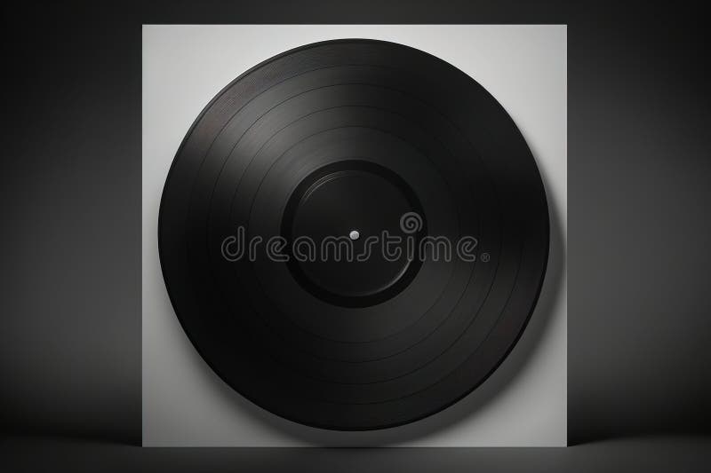 Vinyl Record Disk Ai Generated Stock Illustration - Illustration of ...