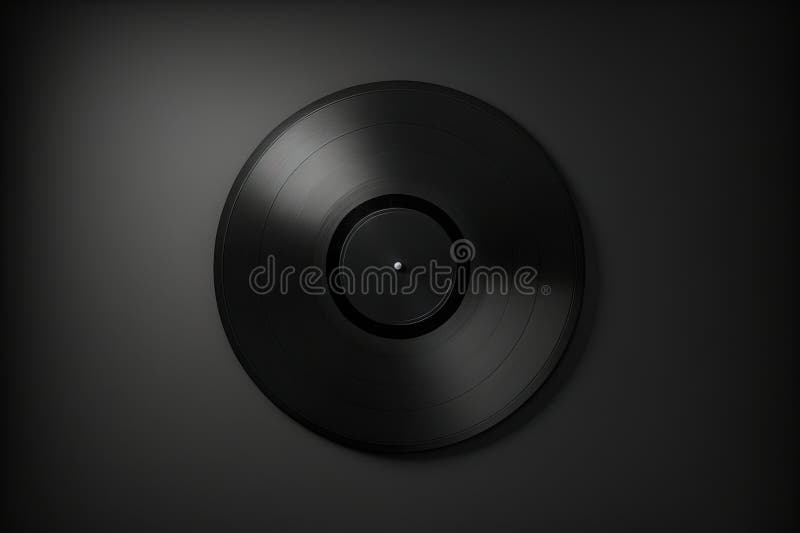 Vinyl Record Disk Ai Generated Stock Illustration - Illustration of ...