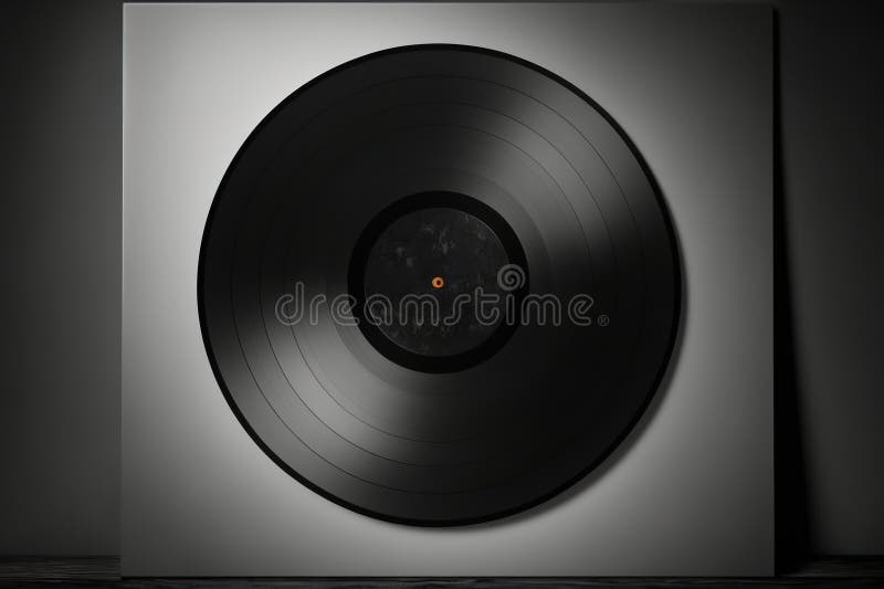 Vinyl Record Disk Ai Generated Stock Illustration - Illustration of ...