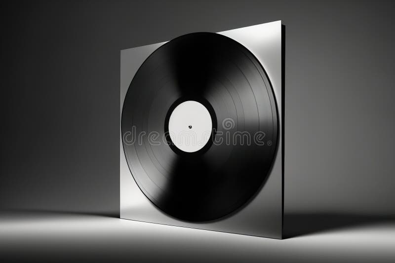 Vinyl Record Disk Ai Generated Stock Illustration - Illustration of ...