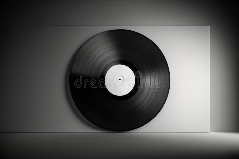 Vinyl Record Disk Ai Generated Stock Illustration - Illustration of ...