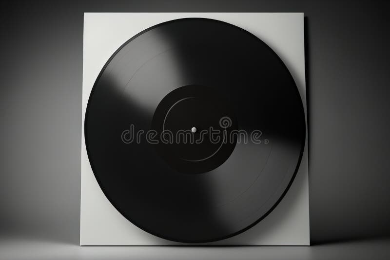 Vinyl Record Disk Ai Generated Stock Illustration - Illustration of ...