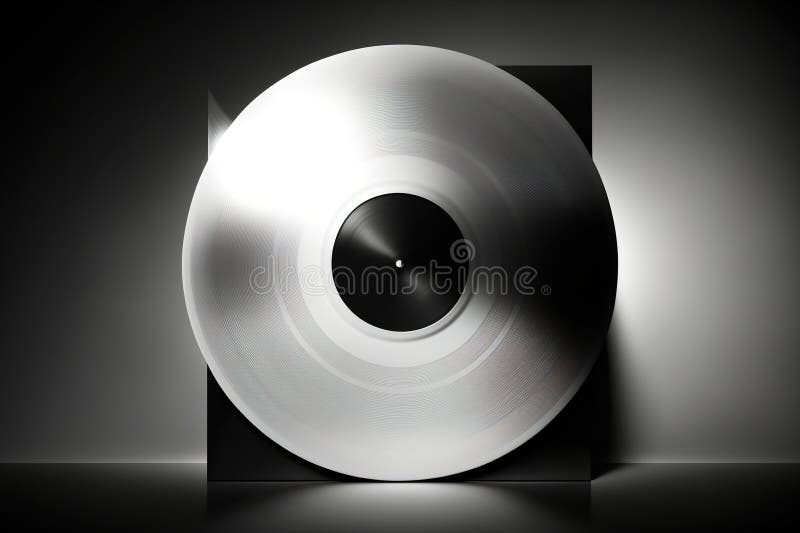 Vinyl Record Disk Ai Generated Stock Illustration - Illustration of ...