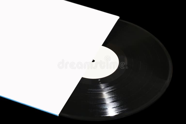 Vinyl record with envelope stock image. Image of gramophone - 9616427
