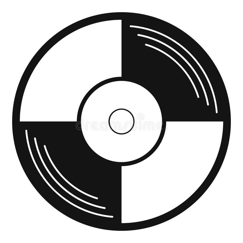Vinyl Record Icon Simple Stock Illustrations – 1,800 Vinyl Record Icon ...
