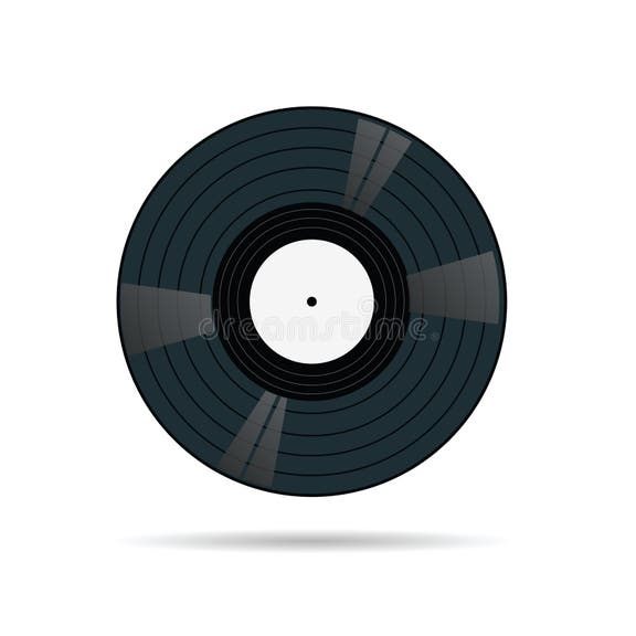 Vinyl Record Illustration Vector Stock Vector - Illustration of play ...