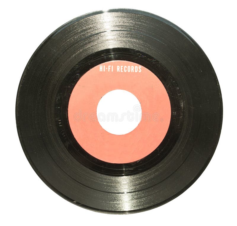 45 RPM vinyl record stock image. Image of retro, distressed - 26777915