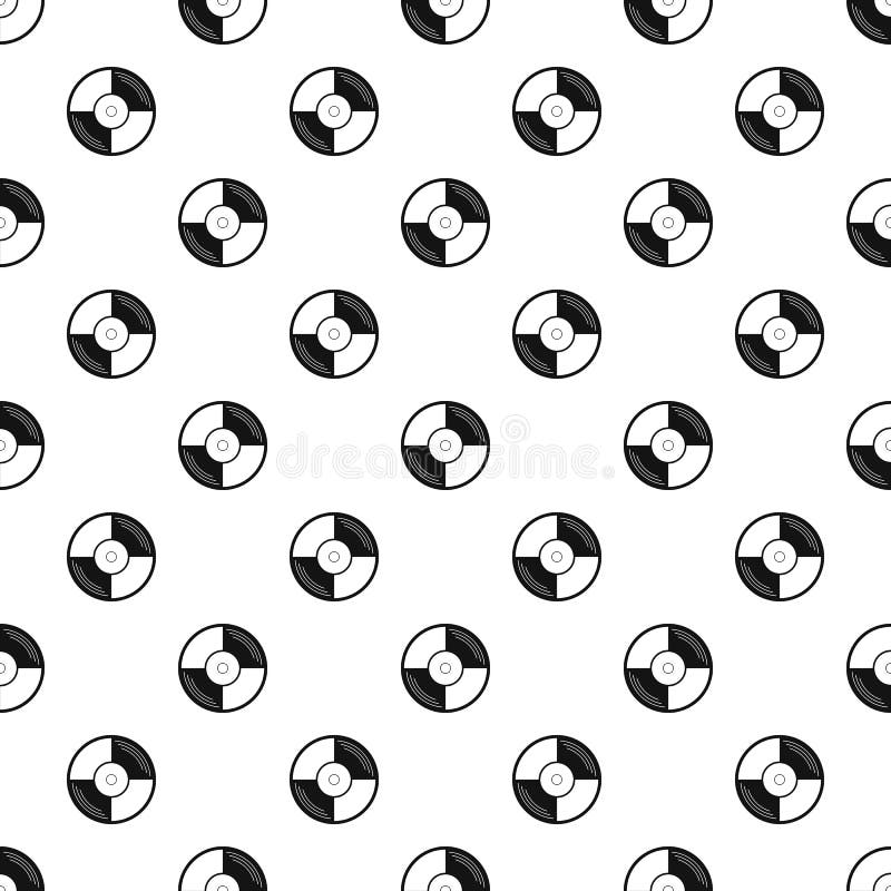Vinyl Record Pattern Vector Stock Vector - Illustration of pattern ...