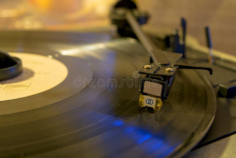 Vinyl record player stock image. Image of playing, record - 60910357