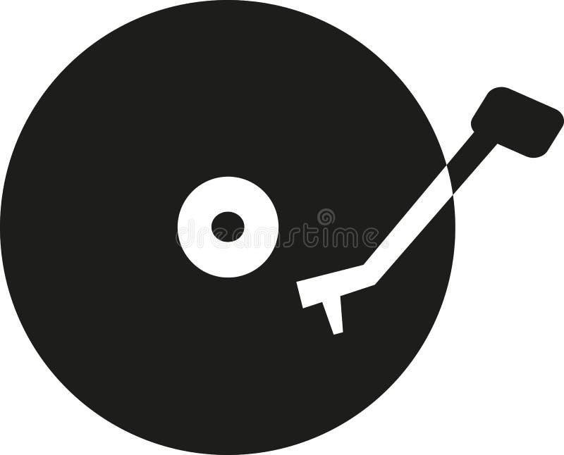 Vinyl Record Player arm stock vector. Illustration of record - 107102760
