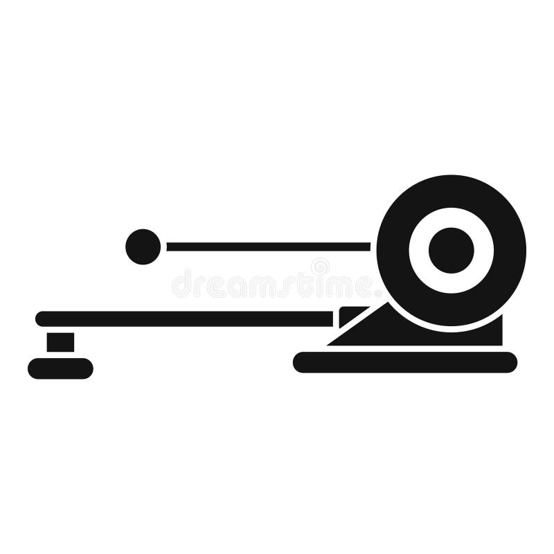 Vinyl Record Player Needle Playing Music Icon Stock Vector ...