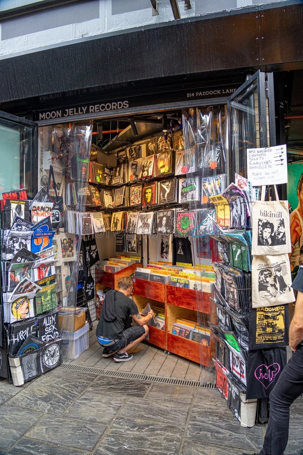 Vinyl Record Store in Camden Town, London. Editorial Image - Image of ...