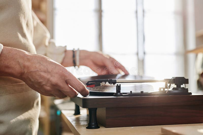 Vinyl Record in Sunlight stock photo. Image of ambiance - 320410742