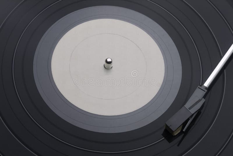 Vinyl Record with Tone Arm stock photo. Image of disk - 65399104