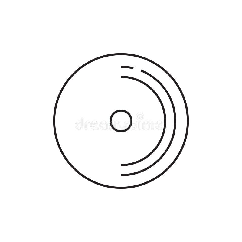 Vinyl Record. Vector Illustration Decorative Design Stock Vector ...