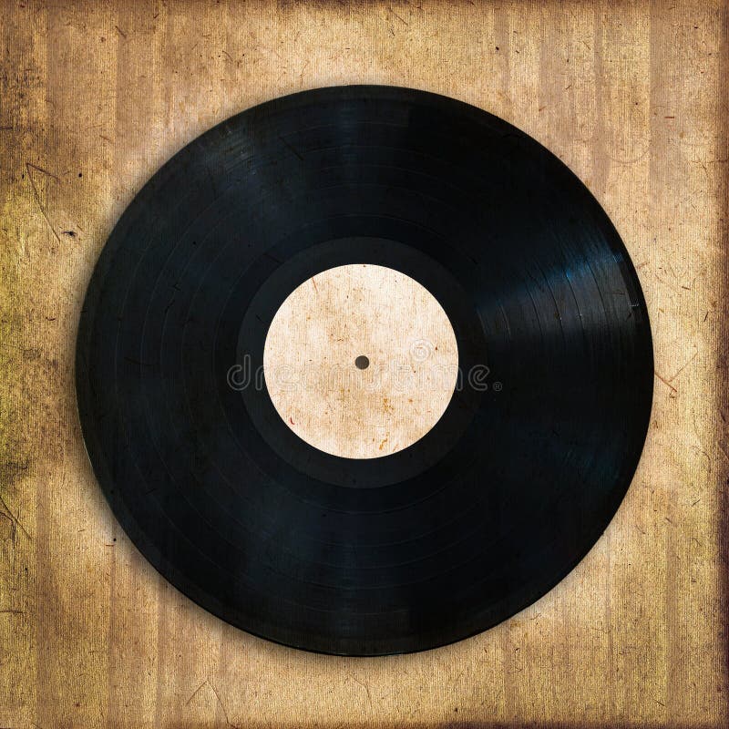 Vinyl Record, Vintage Background Stock Photo - Image of texture, disco ...
