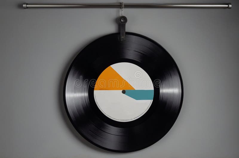 Vinyl record stock illustration. Illustration of organ - 325989934