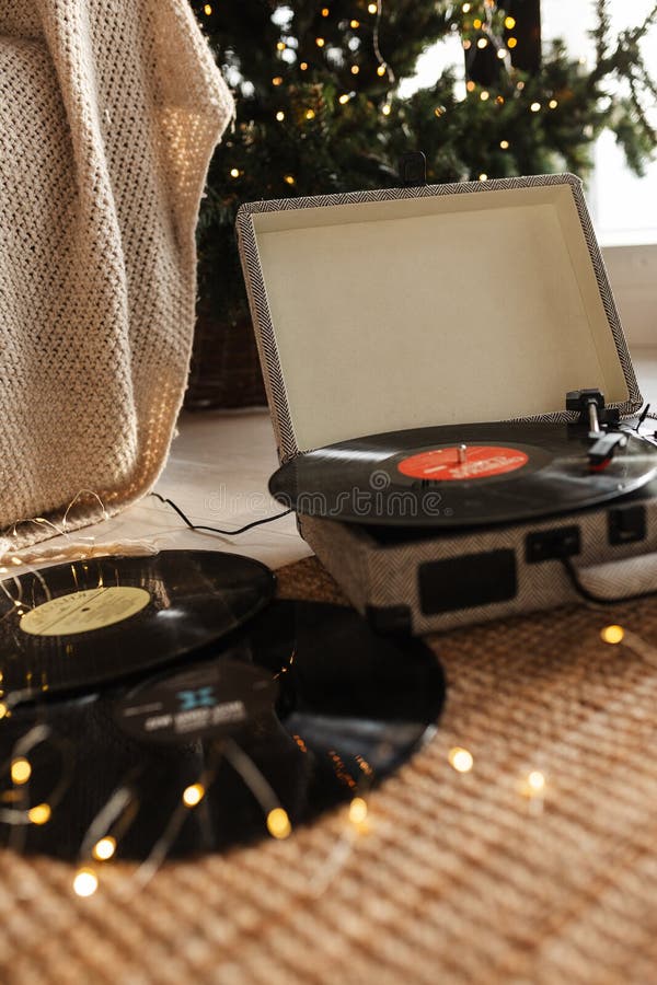 Vinyl recorder stock image. Image of lighting, records - 237172561