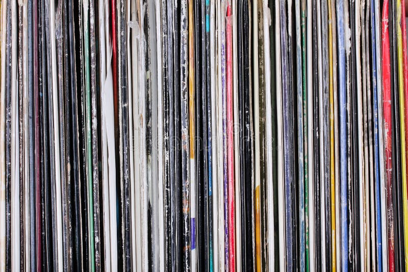 Vinyl Record Collection stock photo. Image of discs, stack - 3236946