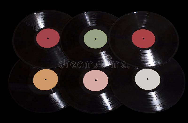 Vinyl Records Picture. Image: 8908626