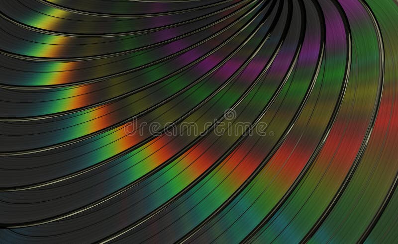 Vinyl Records Background stock illustration. Illustration of disk ...